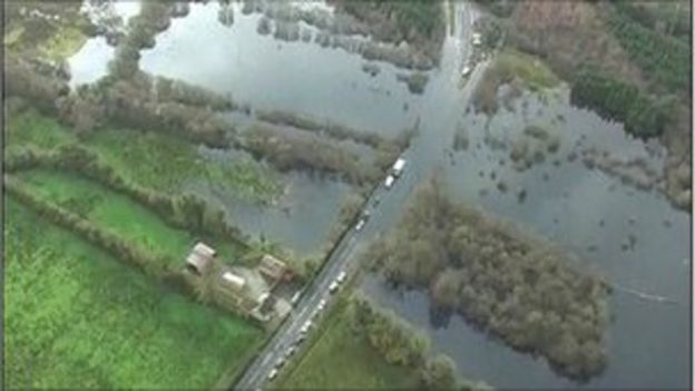 County Fermanagh 'needs better anti-flood measures' - BBC News