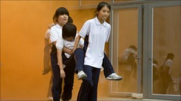 Alarm bells ring over China school attacks - BBC News