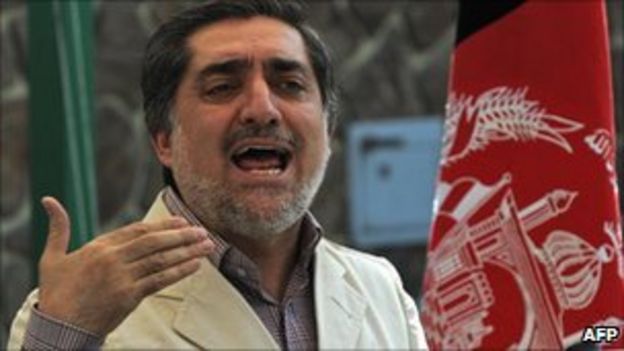 Afghan politician Abdullah praises killed medics - BBC News