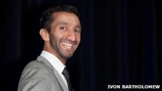 Hard work pays off for free comedian Imran Yusuf - BBC News