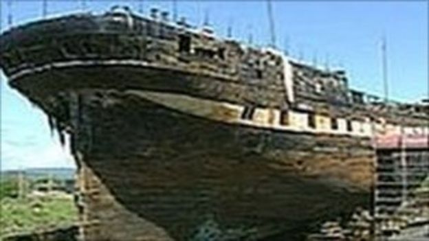 Blow to bid to bring 1864 ship home to Sunderland - BBC News
