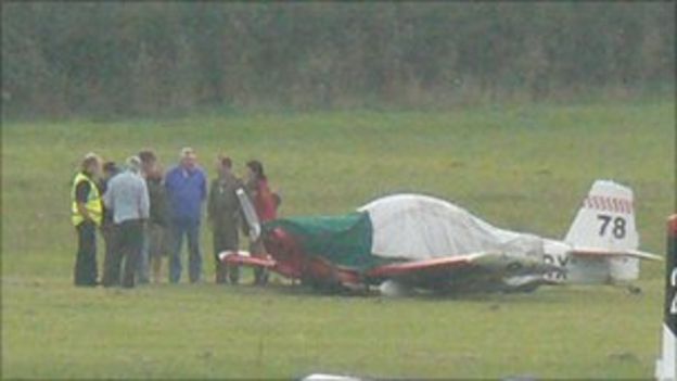 Pilot's Merlin Trophy crash was accidental, says jury - BBC News