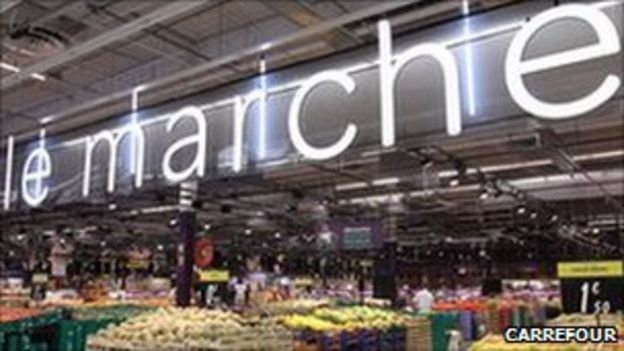 Shares in Carrefour rise on plans to revamp stores - BBC News