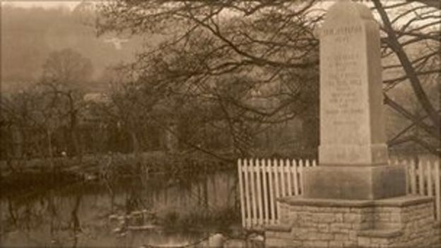 View of Shoreham Cross restored in Kent - BBC News