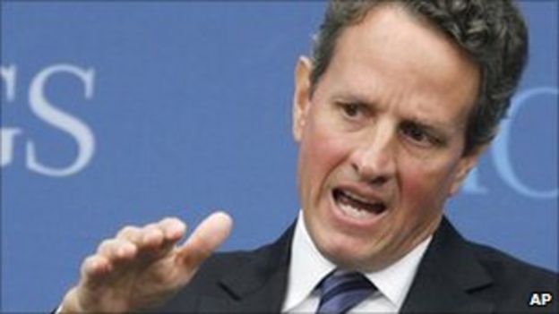 America's Timothy Geithner warns China on yuan - BBC News