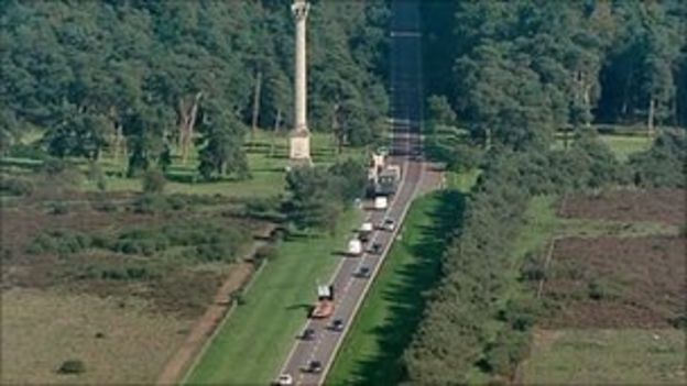 A11 dualling in Norfolk and Suffolk 'moved forward' - BBC News