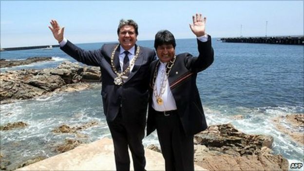 Peru deal gives landlocked Bolivia coast for own port - BBC News