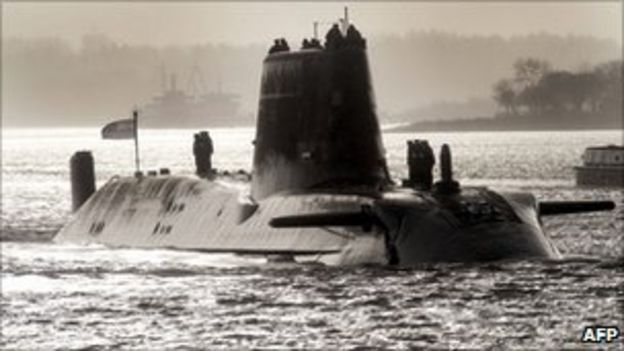 Grounded nuclear submarine HMS Astute 'breaks down' - BBC News