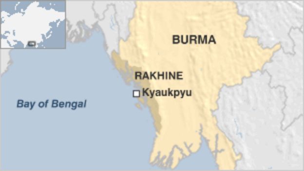 Cyclone Giri pummels west Burma - BBC News
