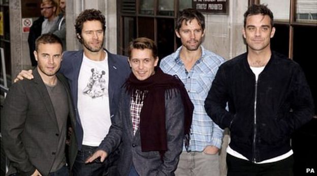 Take That century's 'fastest selling' album - BBC News