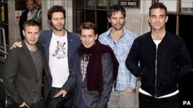 Take That reunion gigs sell out - BBC News