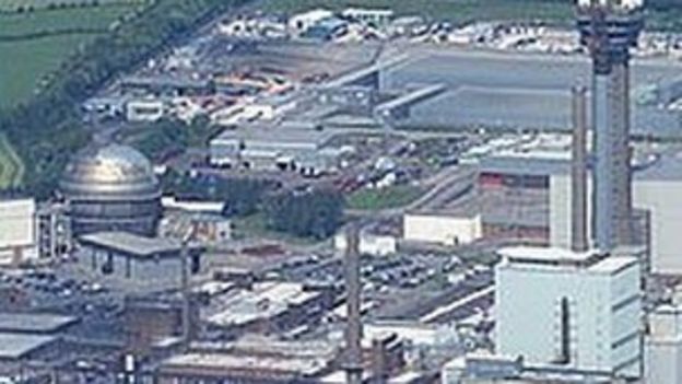 Security exercise at Sellafield nuclear site in Cumbria - BBC News