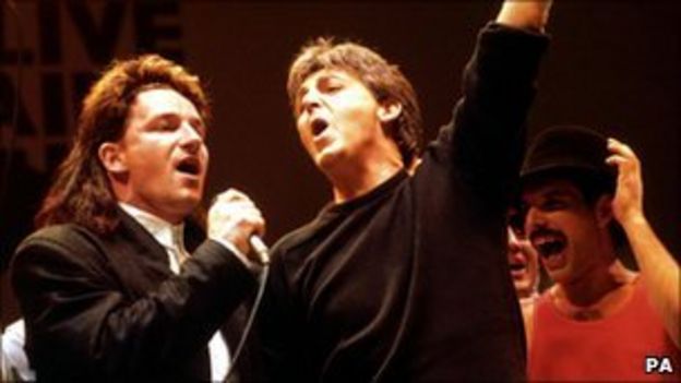 BBC apologises over Band Aid money reports - BBC News