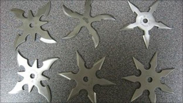 Robin Hood Airport weapons seizures hit record levels - BBC News