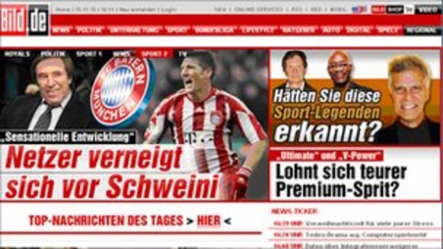 Germany's influential Bild turns eyes to Ireland - BBC News