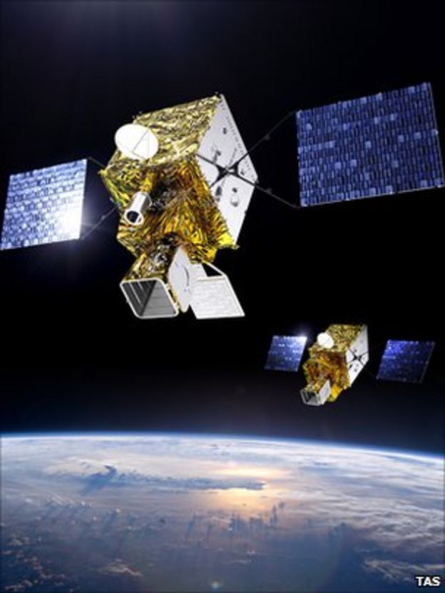 Weather satellite work begins - BBC News