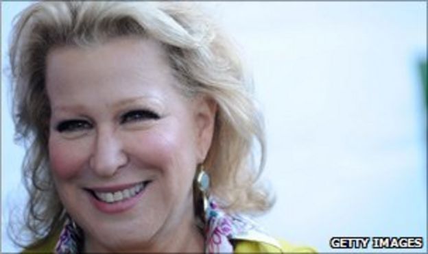 Bette Midler: I wouldn't make it now - BBC News
