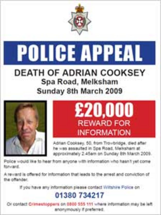 Family offer £20,000 to catch Adrian Cooksey's killer - BBC News