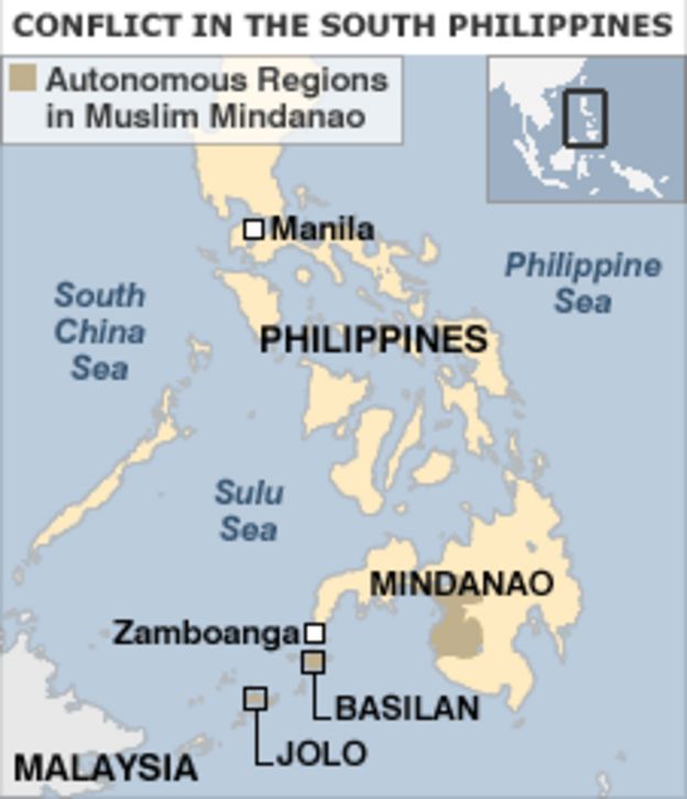 Gunmen kidnap 11 in Philippines - BBC News