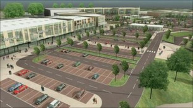 Edge Lane redevelopment approved by government - BBC News