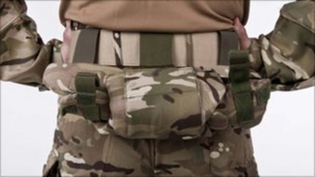 Troops back armoured underwear dubbed 'combat codpiece' - BBC News