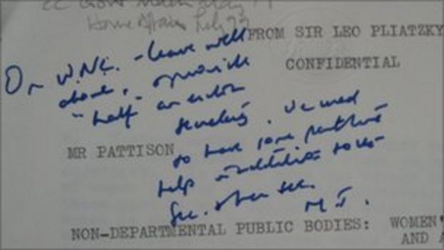 Quango name 'source of ridicule', files from 1980 show - BBC News