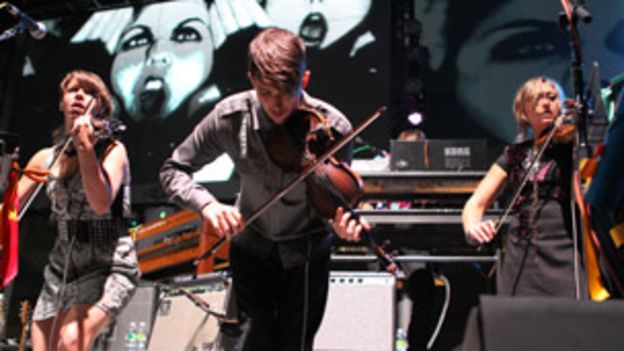 Arcade Fire interview: 'We want to save Harry Potter' - BBC News