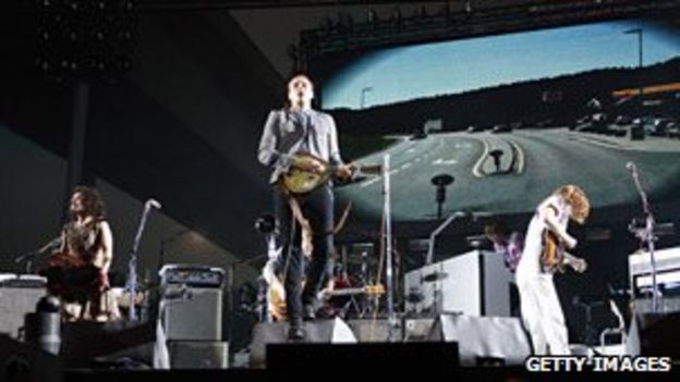 Arcade Fire interview: 'We want to save Harry Potter' - BBC News