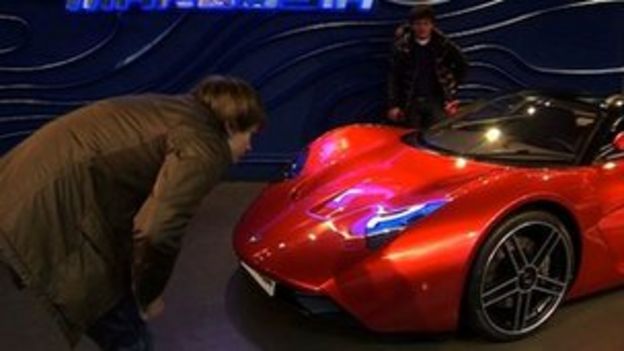 Russian supercar Marussia challenges Ferrari and Lamborghini - BBC News