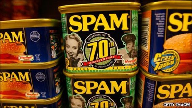 How the US cemented its worldwide influence with Spam - BBC News