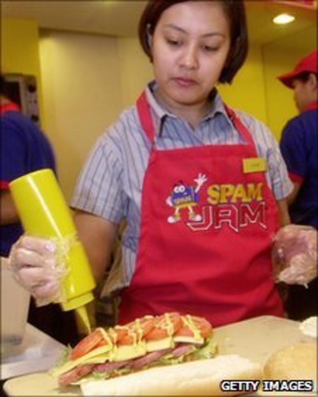 How the US cemented its worldwide influence with Spam - BBC News