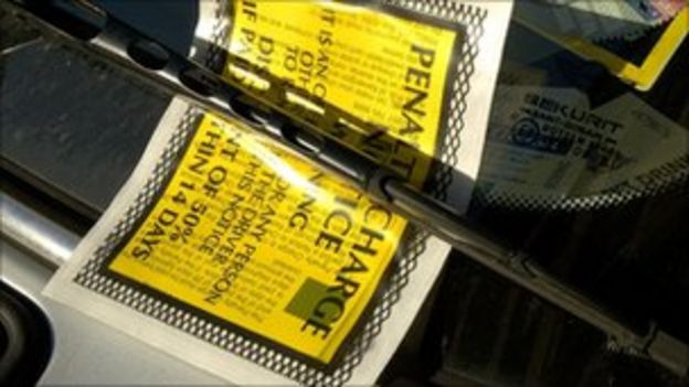 Foreign drivers 'escaping millions in parking fines' - BBC News