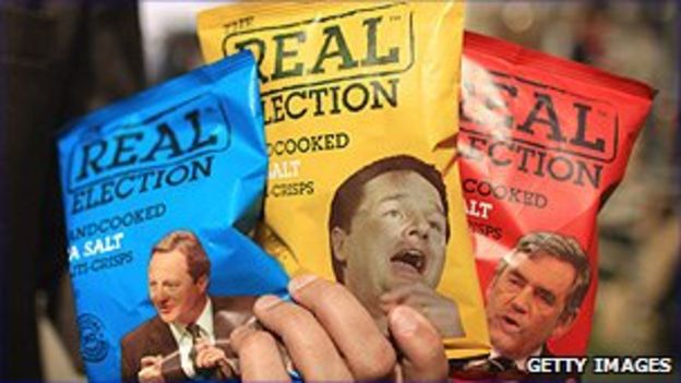 Can you count the packets of crisps? - BBC News