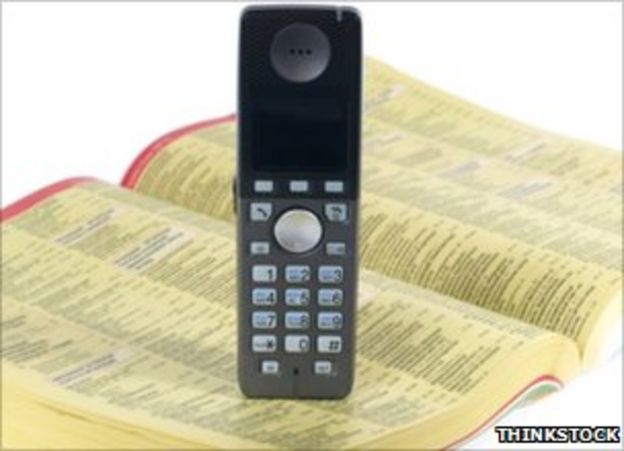 Why are phone books getting thinner? - BBC News