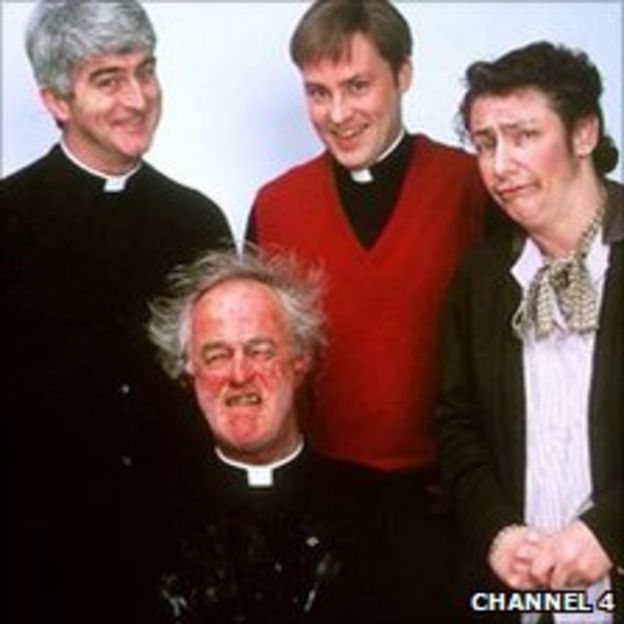 Series follows 'real-life Father Ted' on Barra - BBC News