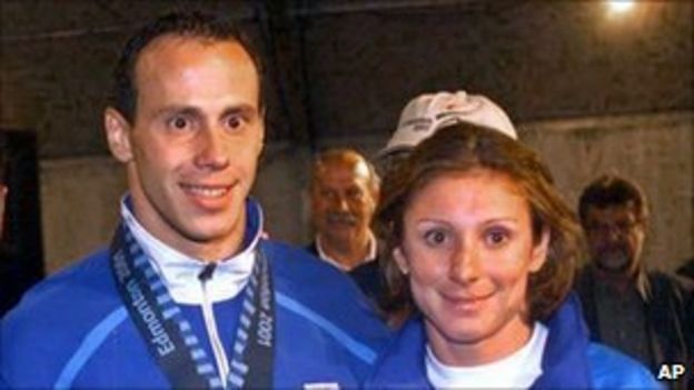 Greek Olympic sprinters Kenteris and Thanou on trial - BBC News