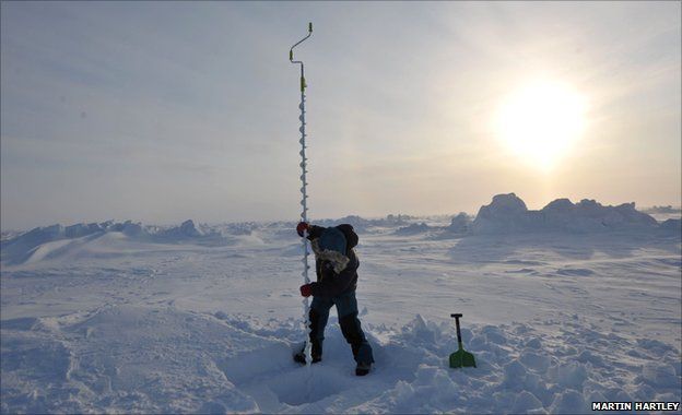 Survey to probe Arctic ice melt - BBC News