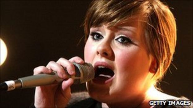 Adele tops UK album chart with 21 - BBC News