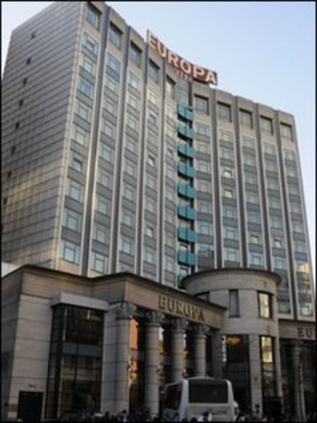 Appeal for stories of the 'most bombed hotel in Europe' - BBC News