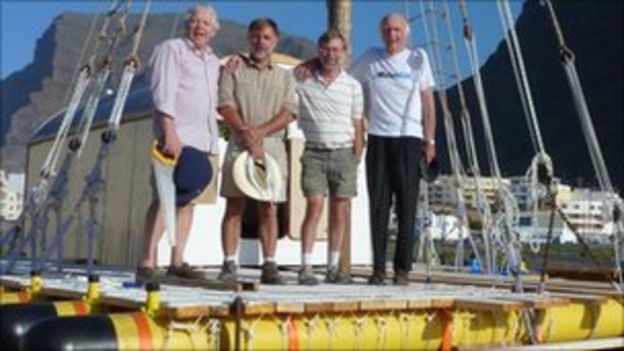 Presenter to cross Atlantic Ocean by raft for WaterAid - BBC News