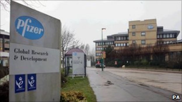 PM vows to 'make the best' of Pfizer plant site closure - BBC News