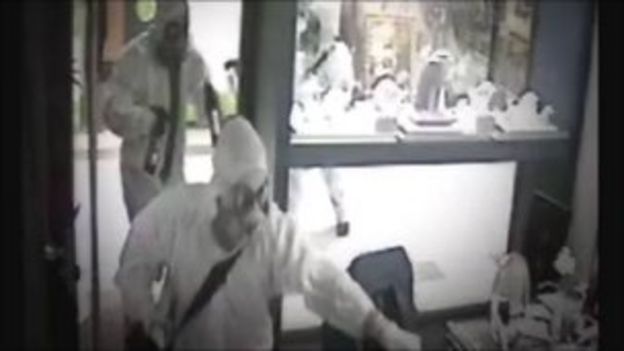Jewellery Gang Jailed For Series Of Armed Robberies Bbc News