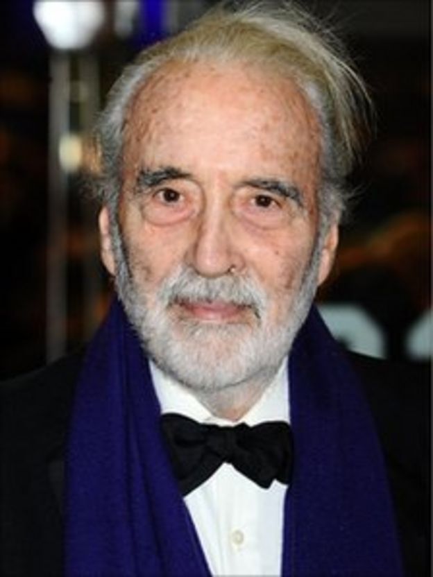 Christopher Lee to receive Bafta Fellowship - BBC News