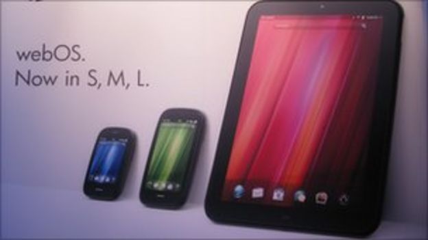 Hewlett-Packard unveils Palm-powered tablets - BBC News