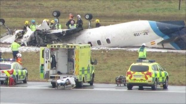 Cork air crash: Survivor speaks of plane horror - BBC News