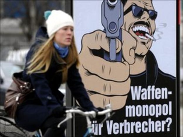 Swiss gun culture comes under fire - BBC News