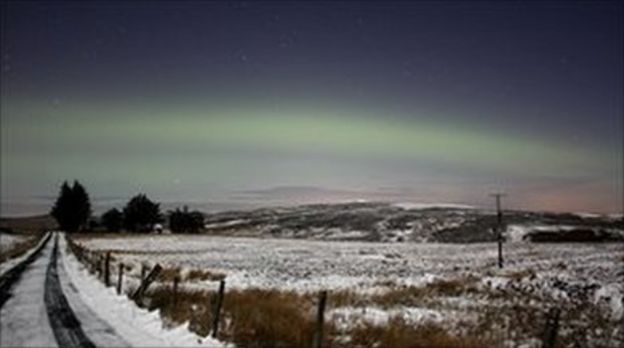 Devon and Cornwall Northern Lights sightings - BBC News