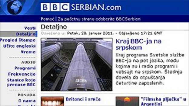 Three BBC World Service language broadcasts end - BBC News