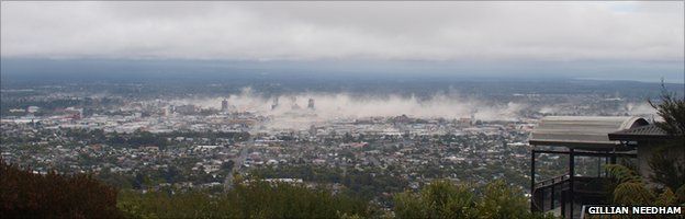 Christchurch quake mapped from space - BBC News