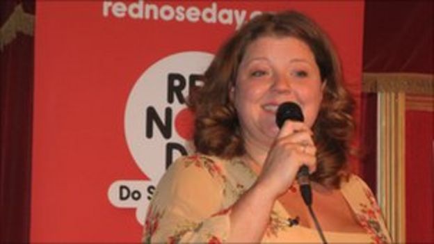 Amanda Thomson Stands Up for Comic Relief - BBC News